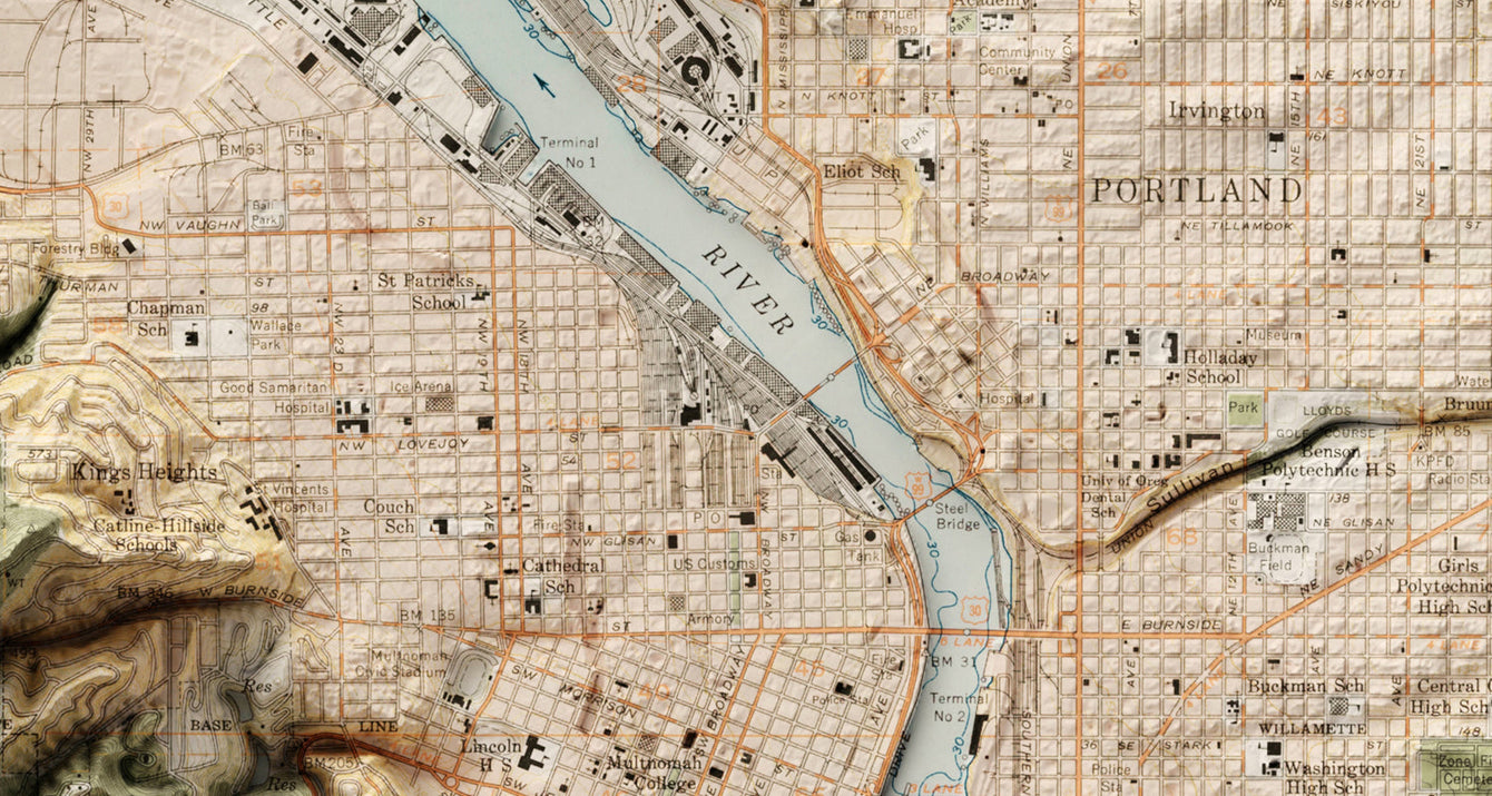 Exploring the Physical Geography of the Portland, Oregon Region – East ...