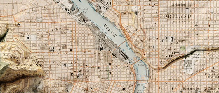 Exploring the Physical Geography of the Portland, Oregon Region – East ...