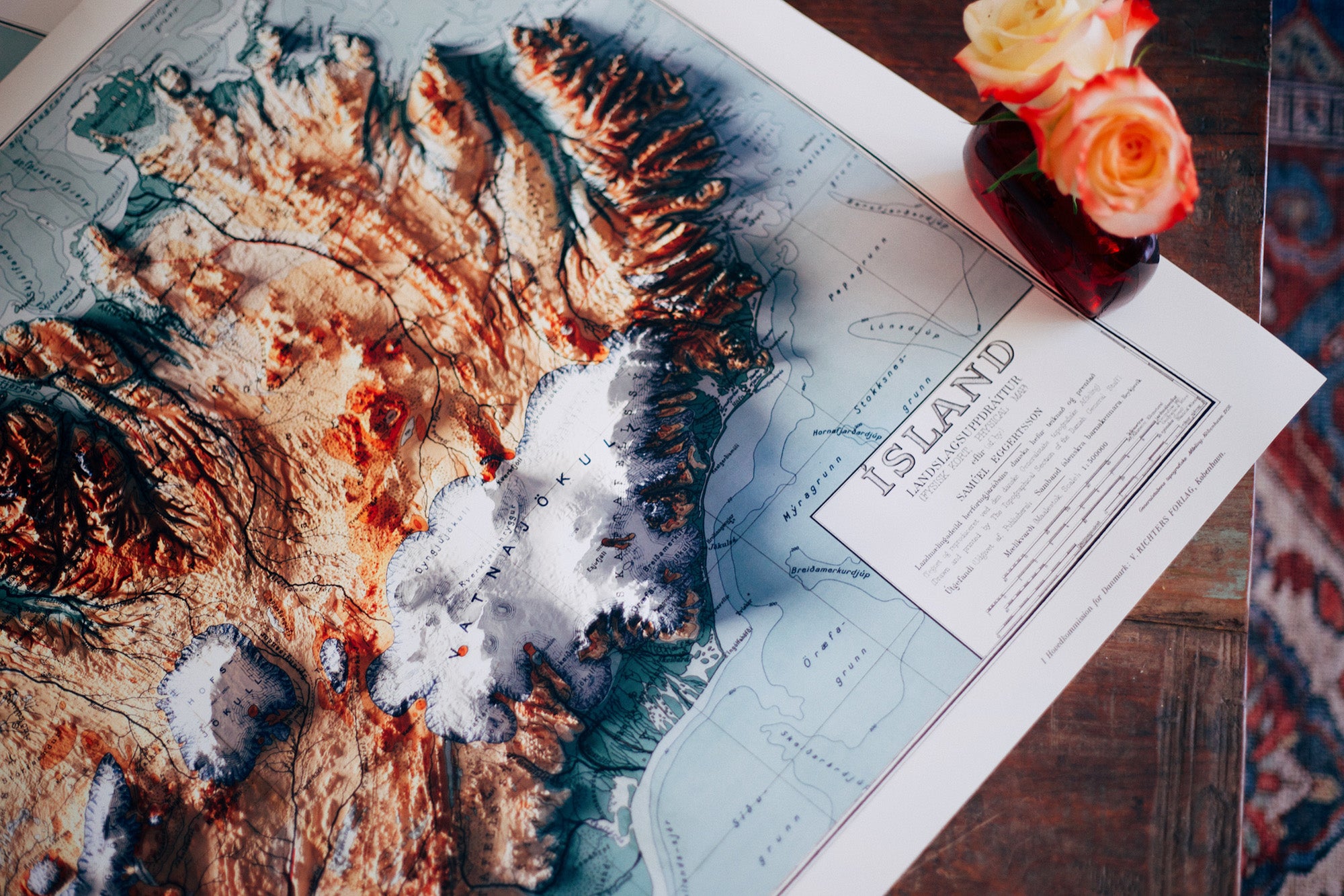 East Of Nowhere - Premium Cartographic Art