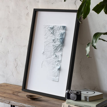 East Of Nowhere - Topographic Map Posters with 3D Illusion